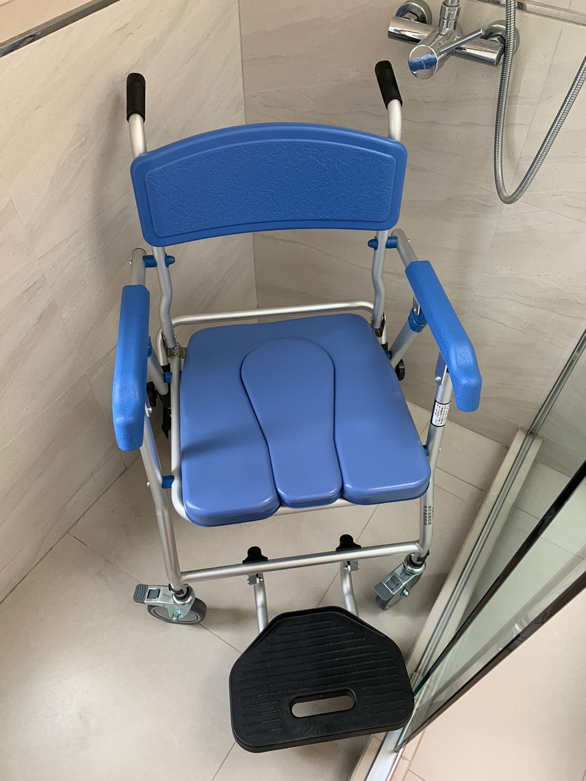Foldable Shower and Toilet Chair - CLASP